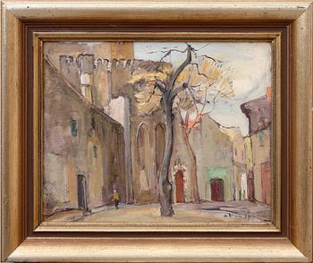 ANDERS OLSON, olja på pannå, sign och otydl dat. - Bukowskis