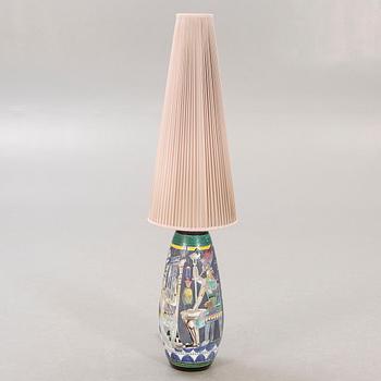 Marian Zawadzki, floor lamp, Tilgmans Keramik, signed and dated 1957 ...