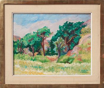 Birger Simonsson, Landscape. - Bukowskis