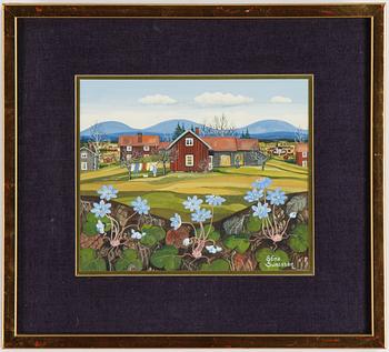 Stina Sunesson, gouache, signerad. - Bukowskis