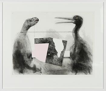 PÄR GUNNAR THELANDER, färgetsning, signerad och numrerad 73/90. - Bukowskis