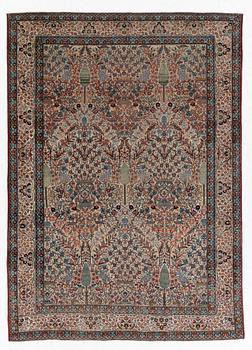 A Carpet, Kirman, circa 189 x 134 cm. - Bukowskis
