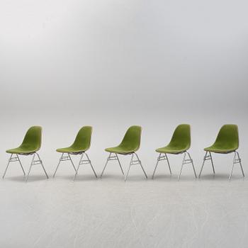 CHARLES & RAY EAMES, stolar, 5 st, Herman Miller. - Bukowskis