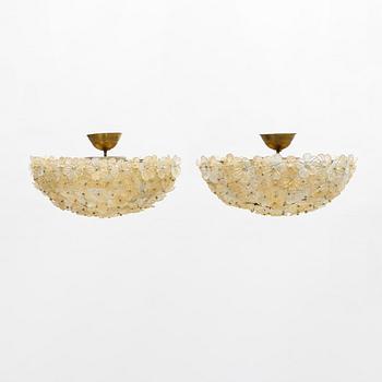 Taklampor, ett par, sannolikt Italien. - Bukowskis