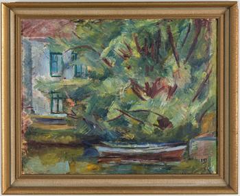 BIRGER SIMONSSON, Oil on canvas, unsigned. - Bukowskis