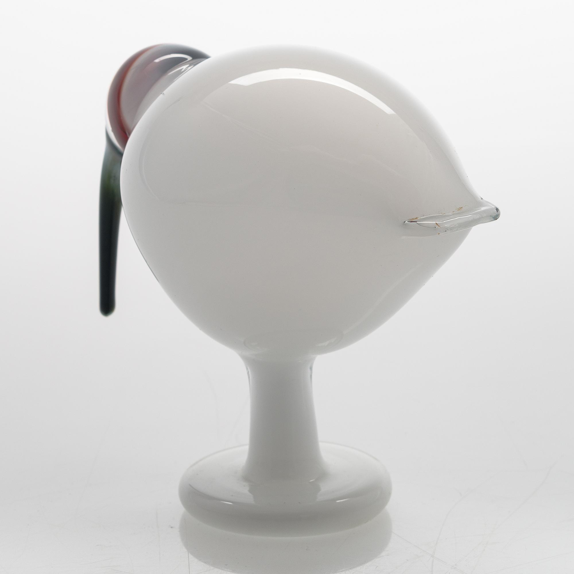 Oiva Toikka, a glass bird signed O. Toikka Nuutajärvi 2005 516. - Bukowskis