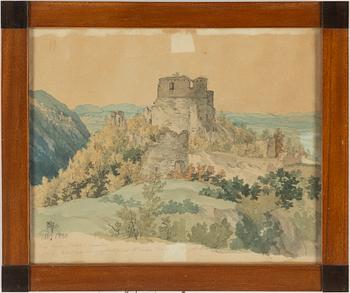 GUSTAF WILHELM PALM, watercolour, signed and dated 1840. - Bukowskis