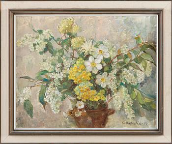 Greta Schalin, Flower still life. - Bukowskis