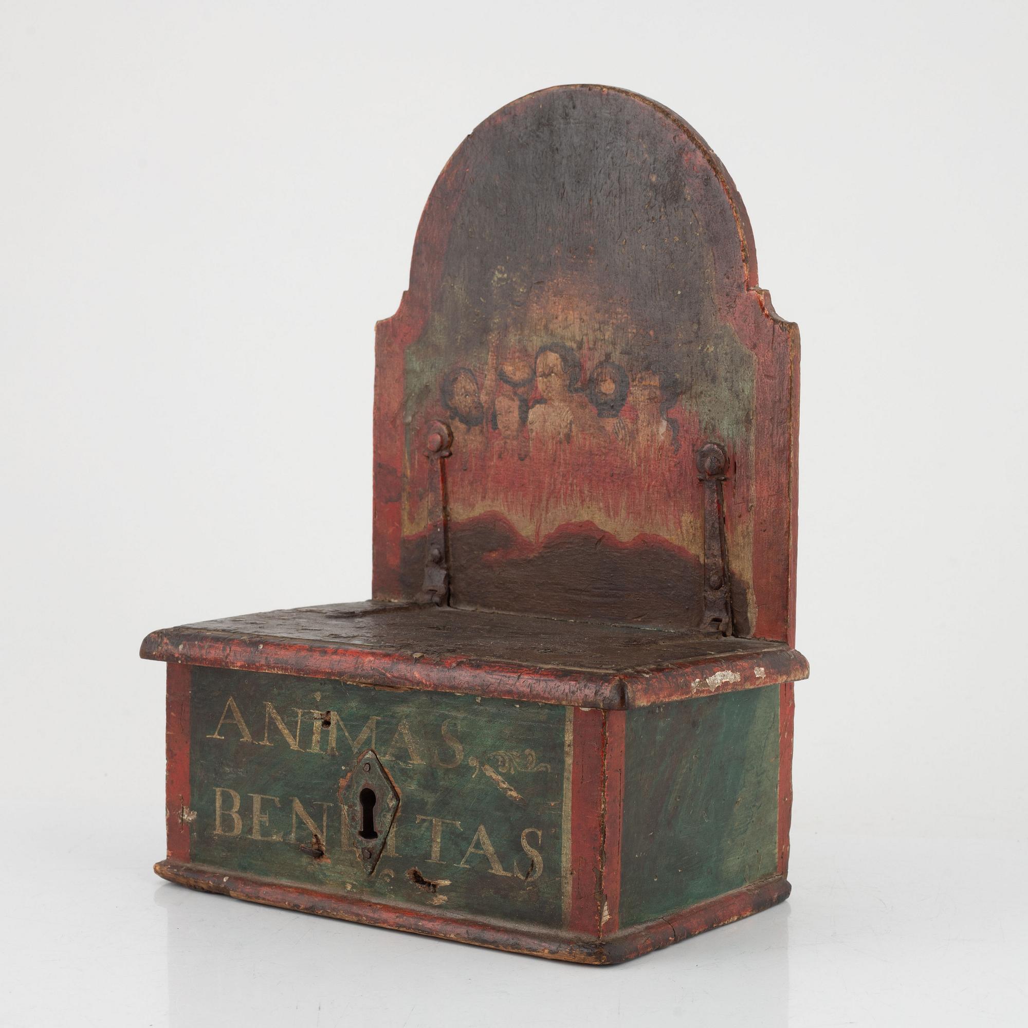Kollektbössa, Allmoge, 1700/1800-tal. - Bukowskis