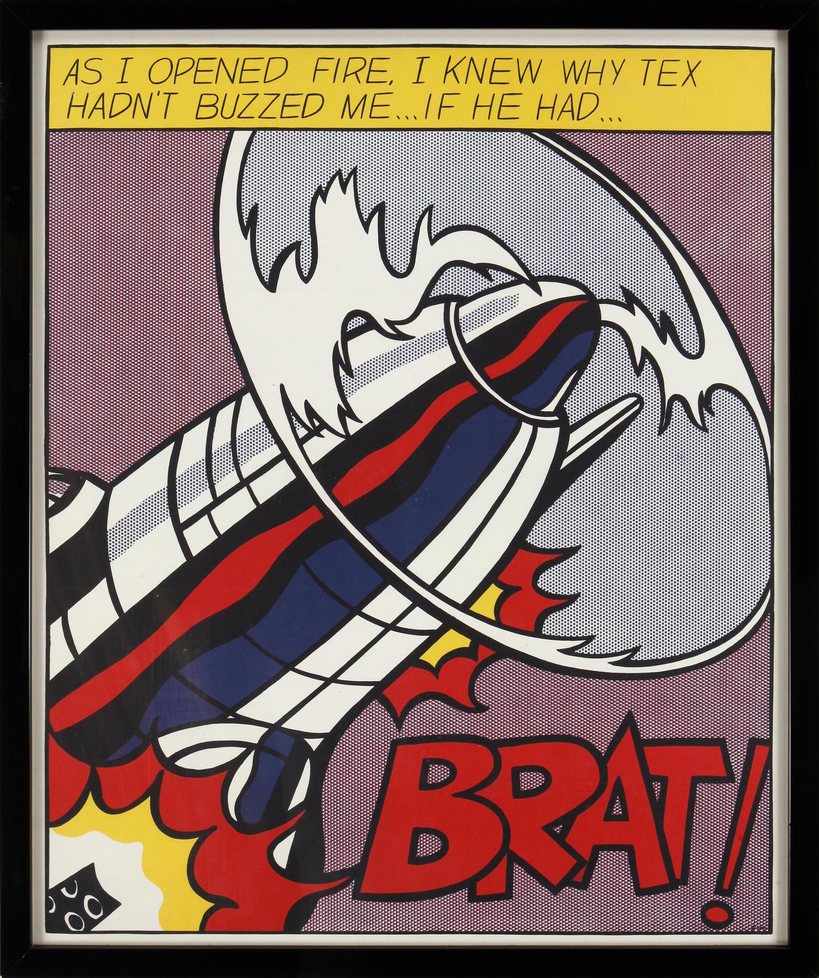 roy lichtenstein colours