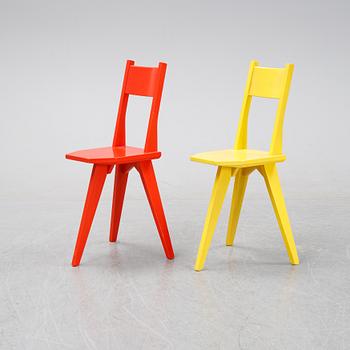 John Kandell, stolar ett par "Camilla", Källemo, formgiven 1988 ...