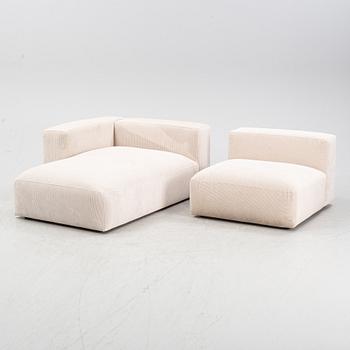 Soffa, "Rosso Modular Sofa", 2 delar, Layered, samtida. - Bukowskis