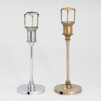 Two lamp shafts, latter half of the 20th century. - Bukowskis