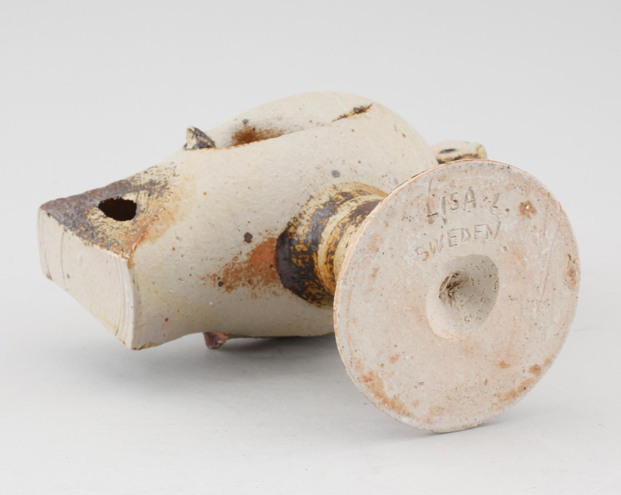 LISA LARSON, a stoneware figurine, signed. - Bukowskis