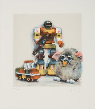 LASSE ÅBERG, portfolio with 6 lithographs in colour, signed 265/290 ...