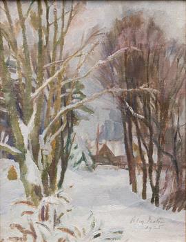 ALEX MATSON, oil on canvas, signed and dated 1925. - Bukowskis