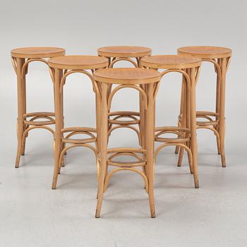 Bar stools, 6 pcs, "No 73", TON. - Bukowskis