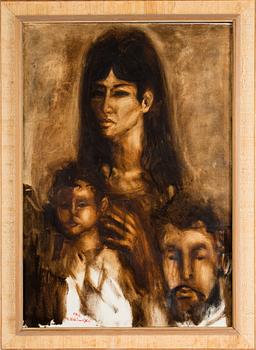 JAN NALIWAJKO, oil on canvas, signed and dated 1966. - Bukowskis