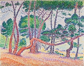 Alfred William Finch, Pine Trees on the Beach. - Bukowskis