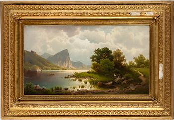 ANTON PICK, oil on canvas, signed. - Bukowskis