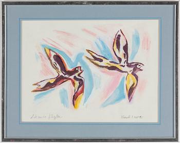 KNUT IRWE, akvarell, signerad. - Bukowskis