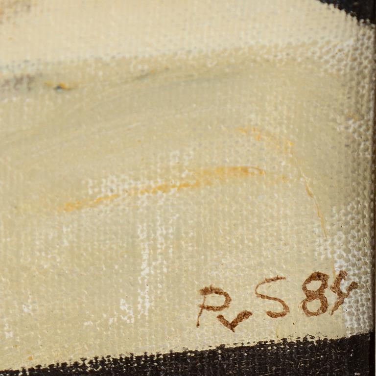 Philip von Schantz, oil on canvas, signed and dated -84. - Bukowskis