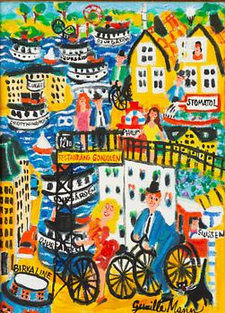 Gunilla Mann, Slussen, Stockholm. - Bukowskis