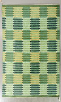 A Carl Malmsten Capelle flat weave carpet ca 303 x 193 cm. - Bukowskis