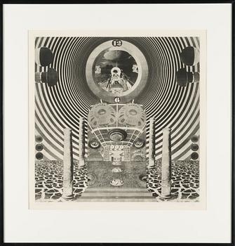 Vello Vinn, etching, offset, signed and dated -76. - Bukowskis