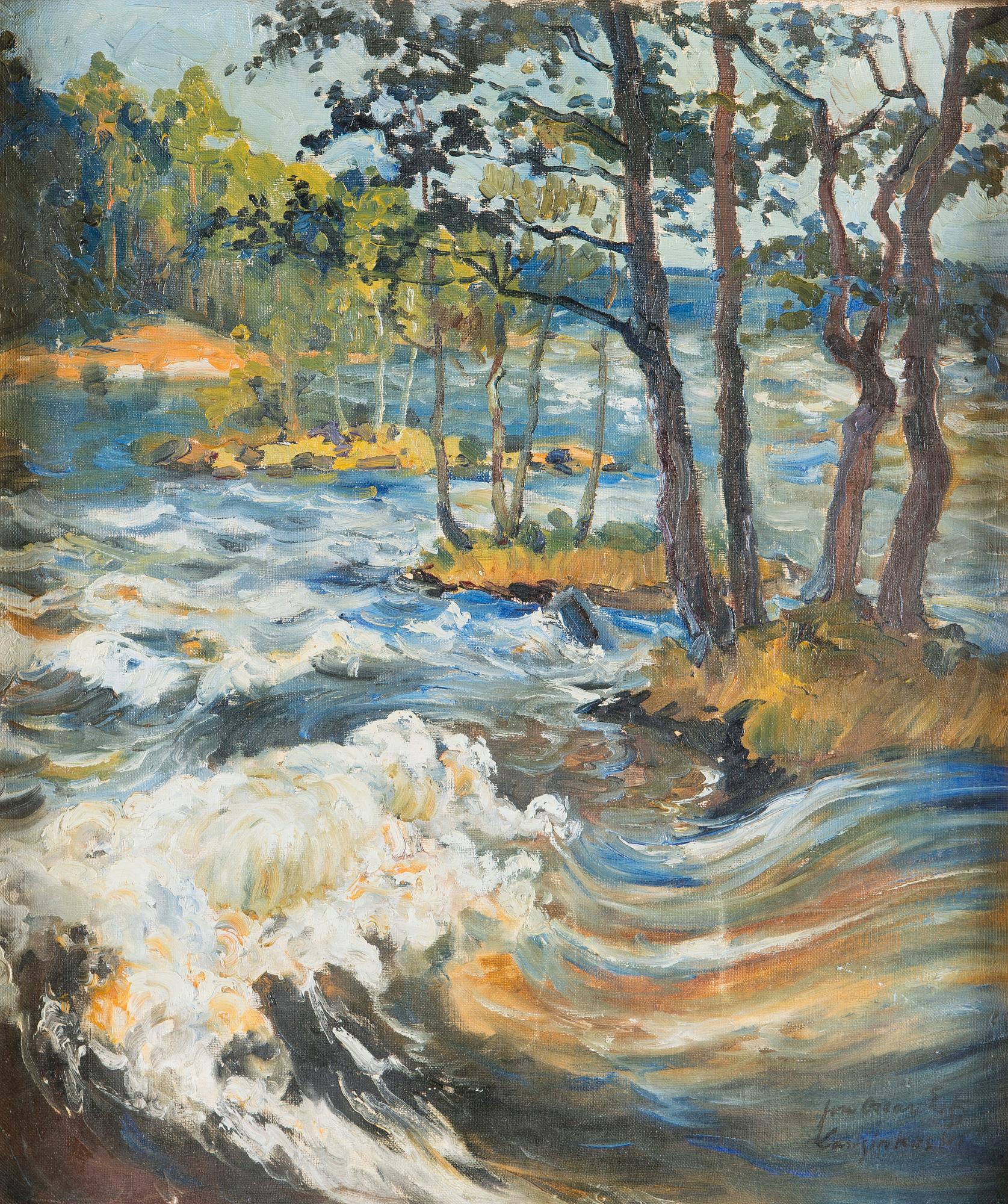 Jon Oscar Esti, 'Langinkoski'. - Bukowskis