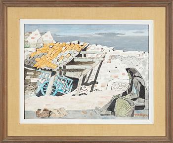 Axel Olson, olja på duk, signerad. - Bukowskis