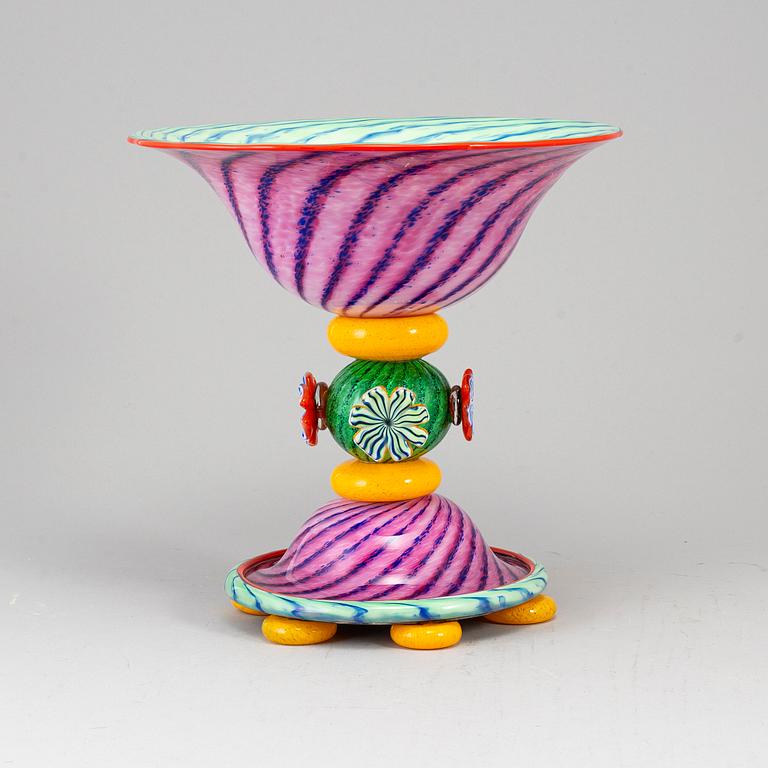 Jonas Rooth, a glass sculpture, 1990's. - Bukowskis