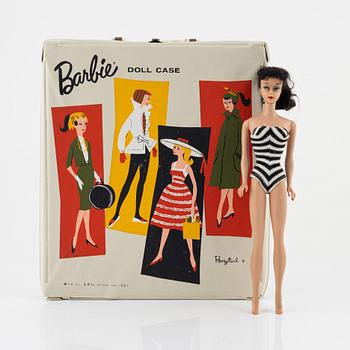 Barbie, docka, vintage "Nr. 4 Ponytail", Mattel 1960. - Bukowskis