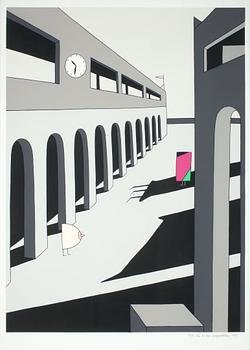 Marie-Louise Ekman, "En gatas melankoli - de Chirico och Baertling ...