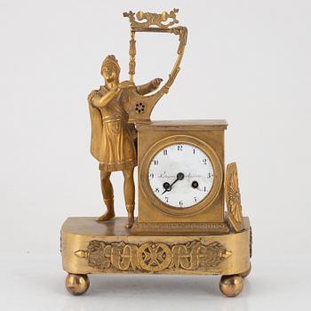 An empire mantel clock by Jacob Holmgren (Stockholm 1811-1837). - Bukowskis