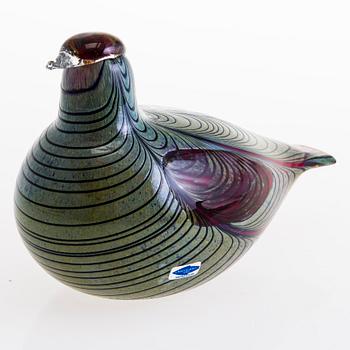 A OIVA TOIKKA BIRD, signed O. Toikka Nuutajärvi. - Bukowskis