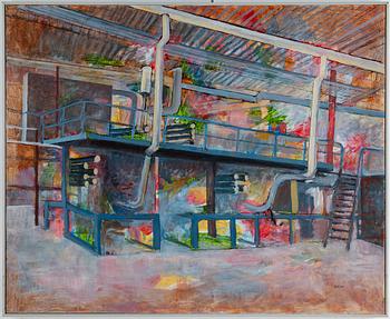 BENGT WAHLGREN, oil on panel, signed. - Bukowskis