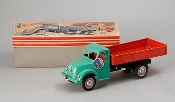 YONEZAWA DUMP TRUCK samt MS MAGIRUS LASTBIL, Japan/Tyskland, 1950-tal ...