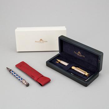 A Maurice Lacroix pen and a Davies pen. - Bukowskis