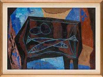 Erik Enroth, Stilleben med fiskar. - Bukowskis