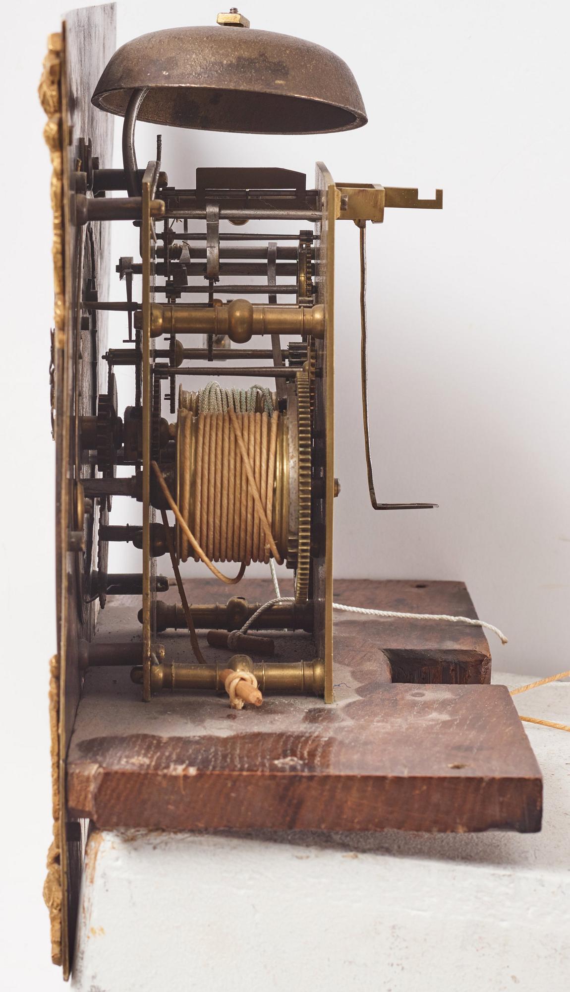 A George I walnut longcase clock by Markwick, London (father and son ...