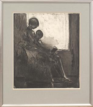LOUIS BASTIN, aquatint, signed and numbered 37/37. - Bukowskis