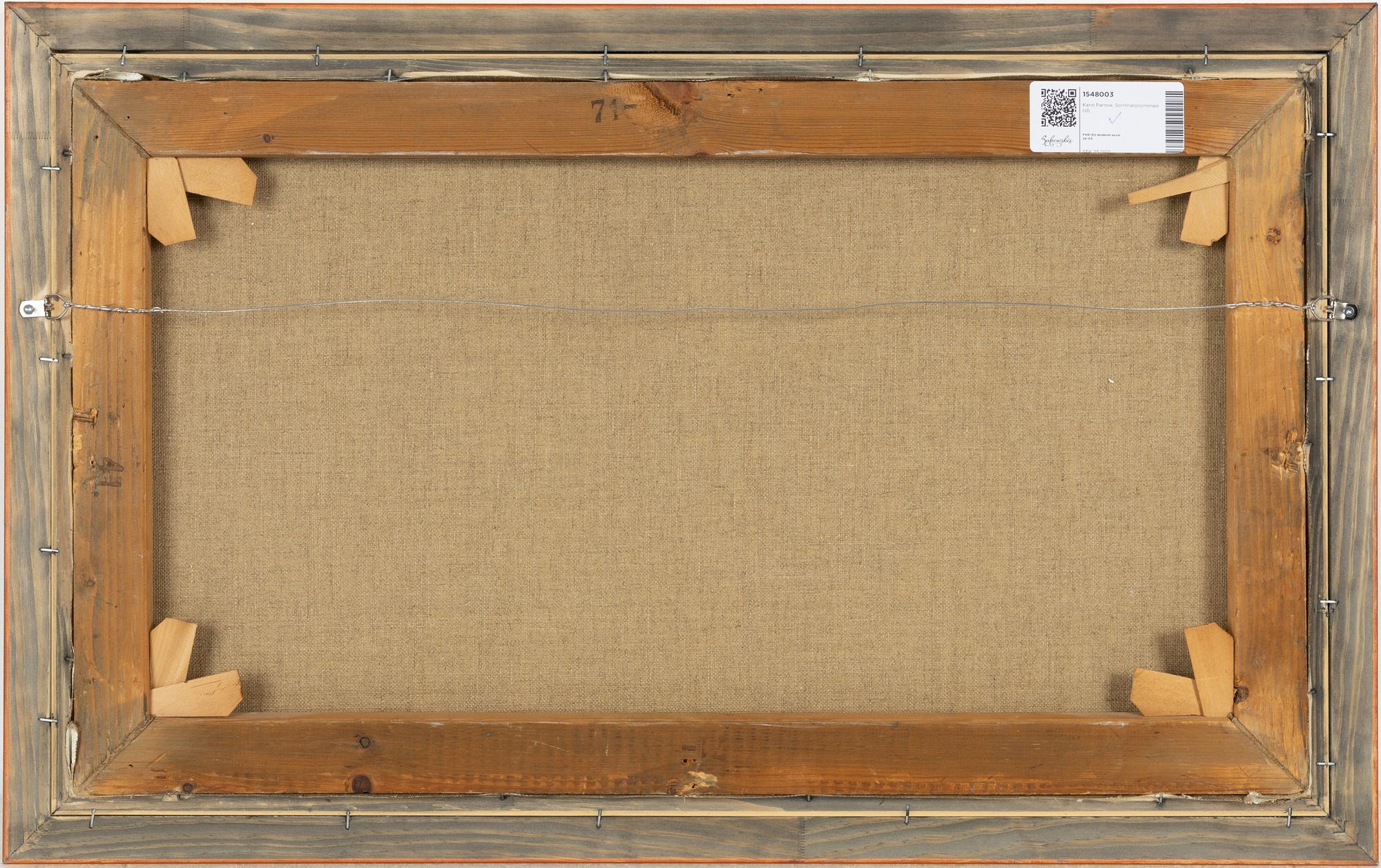 Karin Parrow, Sommarpromenad. - Bukowskis