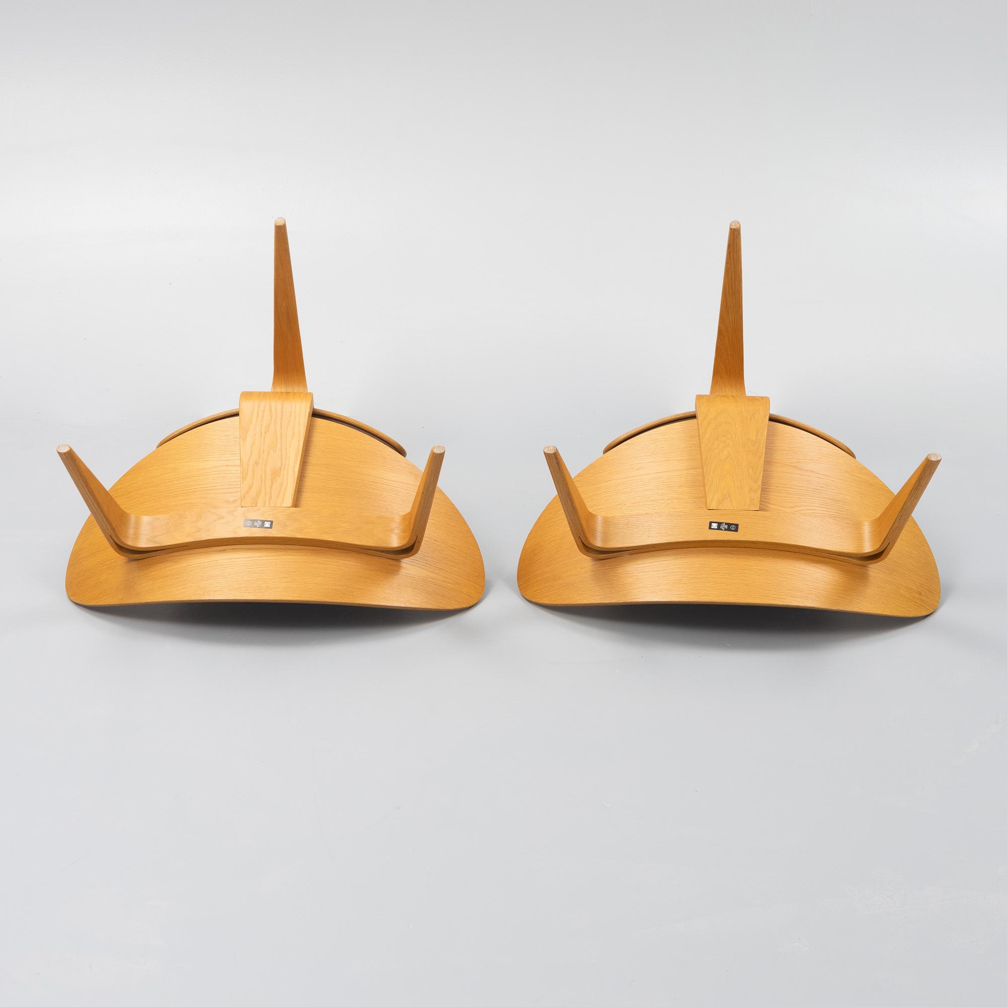 Hans J. Wegner, armchairs, a pair, "CH 07", Carl Hansen & Son, Aarup ...