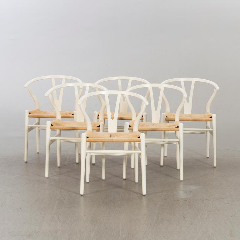 HANS J WEGNER, stolar, 6 st, Y-stolen för Carl Hansen & son, 2007 ...