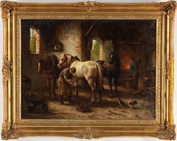 CORNELIUS WOUTER BOUTER, olja på duk, signerad. - Bukowskis