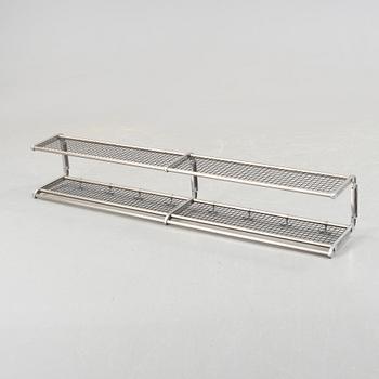 HATTHYLLA / KLÄDHÄNGARE, aluminium, "RIO", funkis, 1900-talets mitt ...