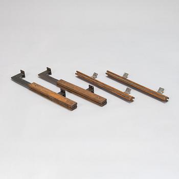Two pairs of door handles from mid-20th century. - Bukowskis