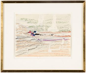 RUNE JANSSON, drawing, signed and dated -59. - Bukowskis