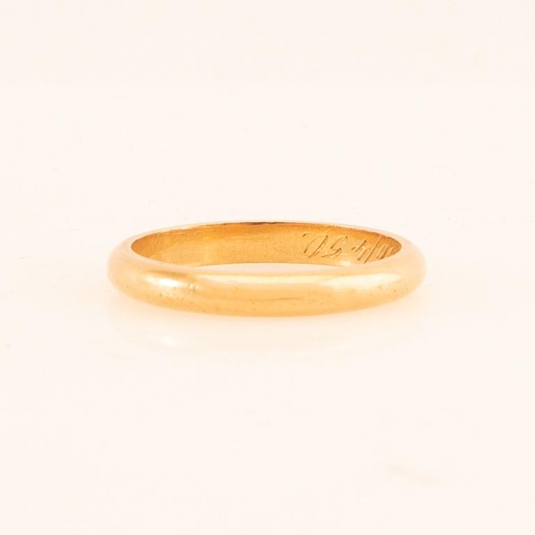 Ring 18K guld. - Bukowskis